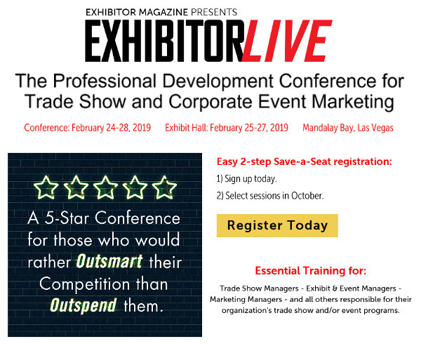 EXHIBITOR Magazine's Weekly Newsletter