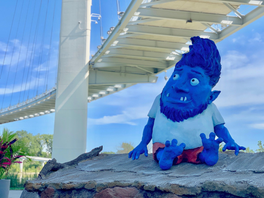 Omaha’s Newest and Bluest Resident Ready for Visitors